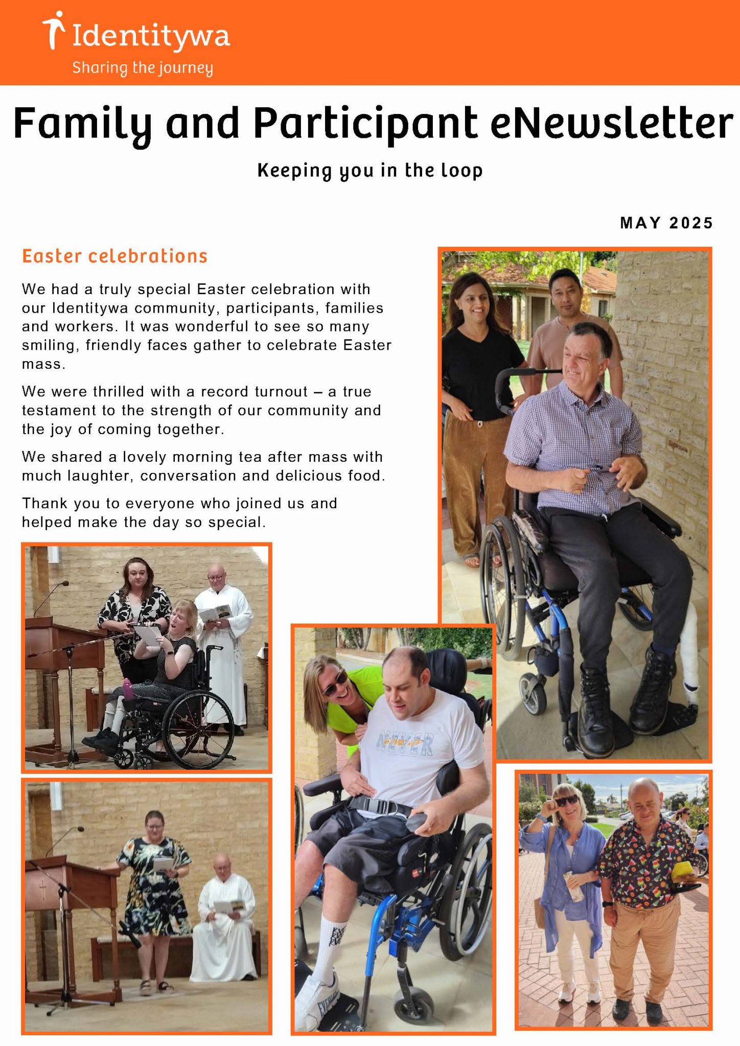 Family and Participant eNewsletter May 2025 - Identitywa - Registered ...